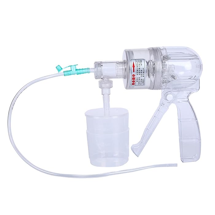Buy BILXXY Portable Hand Suction Pump, Portable Mucus Sputum Secretion ...