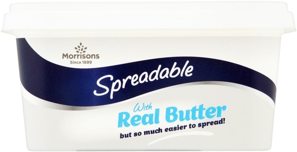 Morrisons Spreadable Butter, 500g : Amazon.co.uk: Grocery