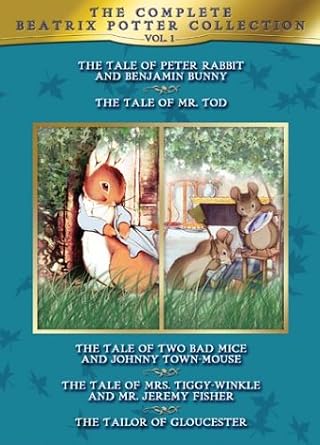 Amazon.com: The Complete Beatrix Potter Collection, Vol. 1 [DVD ...