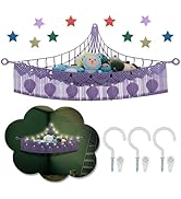 Amazon.com: iHansee 5 Tier Stuffed Animal Storage Shelf Net, 17x61 Inch ...