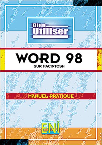 Amazon.in: Buy Word 98 sur Macintosh, Collection Bien Utiliser, en ...