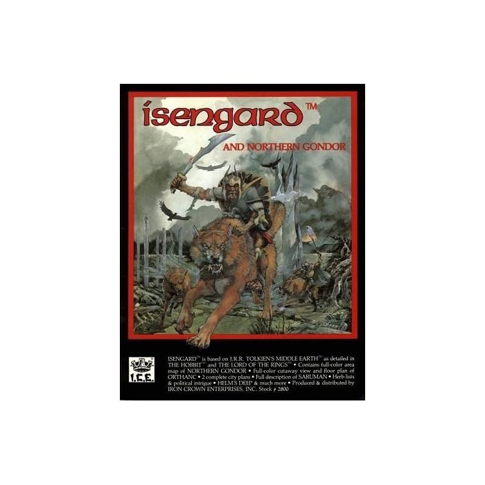 Buy Isengard and Northern Gondor (Middle Earth Role Playing/MERP Book ...