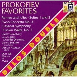 Prokofiev, Sergey, Gerard Schwarz, Los Angeles Chamber Orchestra ...