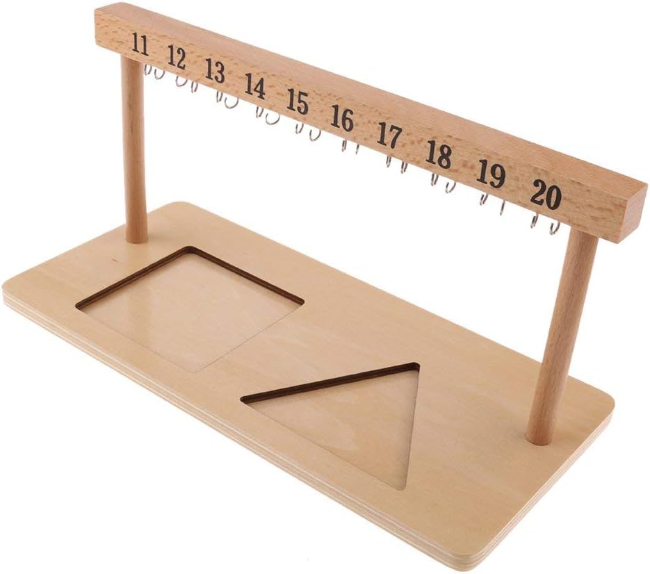 Inzopo Children early education learning material Montessori beads bars ...