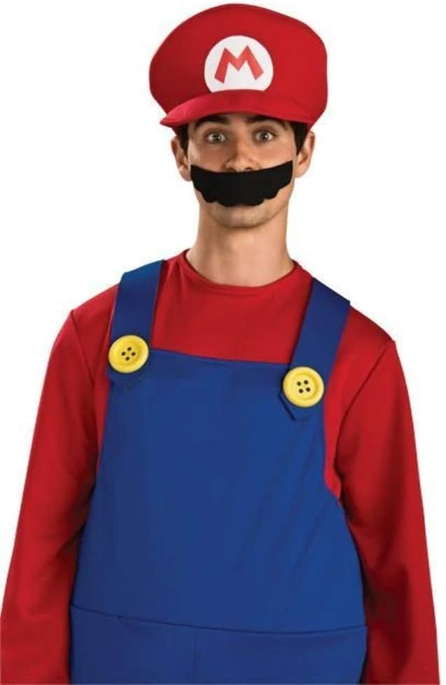 Amazon.com: Super Mario Brothers, Deluxe Hat, Mario : Toys & Games