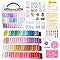 Amazon.com: Polymer Clay 50 Colors, Modeling Clay for Kids DIY Starter ...