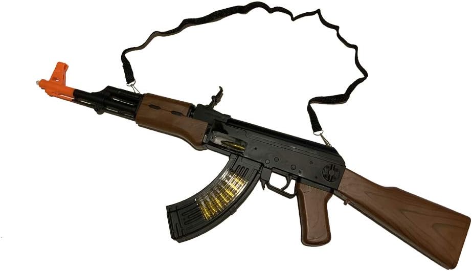 Amazon.com: LilPals' 27 Inch AK-47 Toy Machine Gun Rifle – with ...