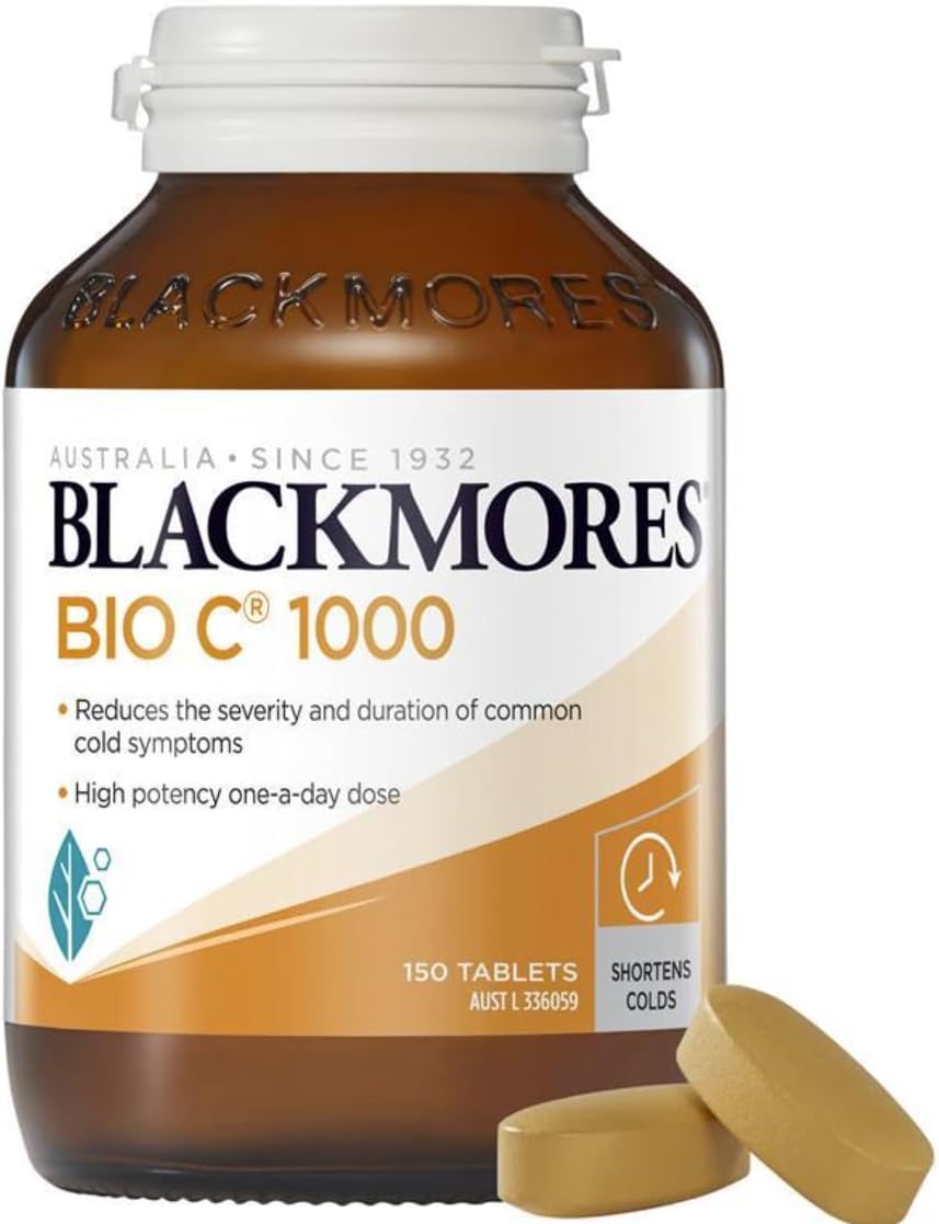 Amazon.com: Blackmores Vitamins Bio C 1000mg 150tab.(Wealthytrade ...