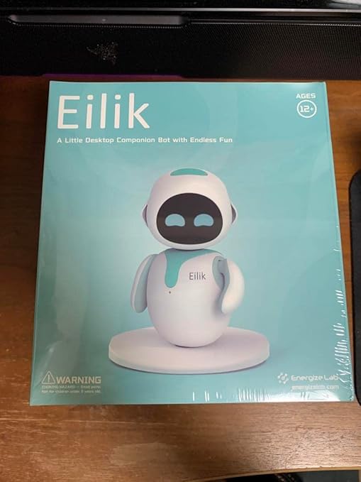 Amazon.co.jp: Eilik（アイリック） 小さな卓上コンパニオンロボット : おもちゃ