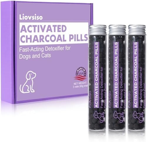 Amazon.com : Activated Charcoal Pills for Dogs for Poisoning -Dog First ...