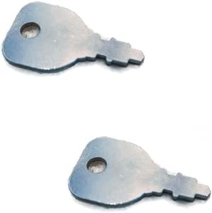 The ROP Shop (2) Ignition Switch Keys Replaces Indak 691959 Toro Zero ...
