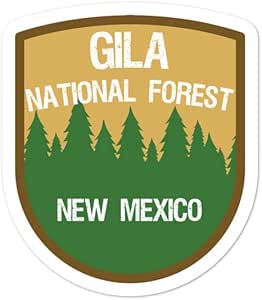 Amazon.com: Gila National Forest (GB) Vinyl Sticker Decal 3'' to 5.5 ...