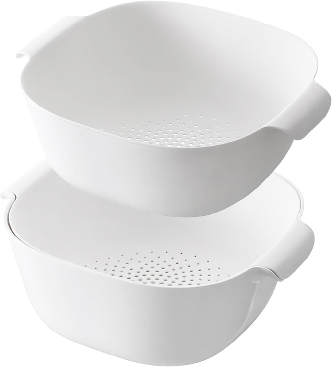 Amazon.com: SoarRokt 2-in-1 Kitchen Colander Food Strainer Bowl Sets ...