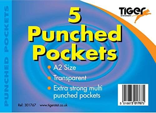 PROTECTAFILE Pack of 10 A2 Glass Clear Plastic Wallets - Durable Art ...