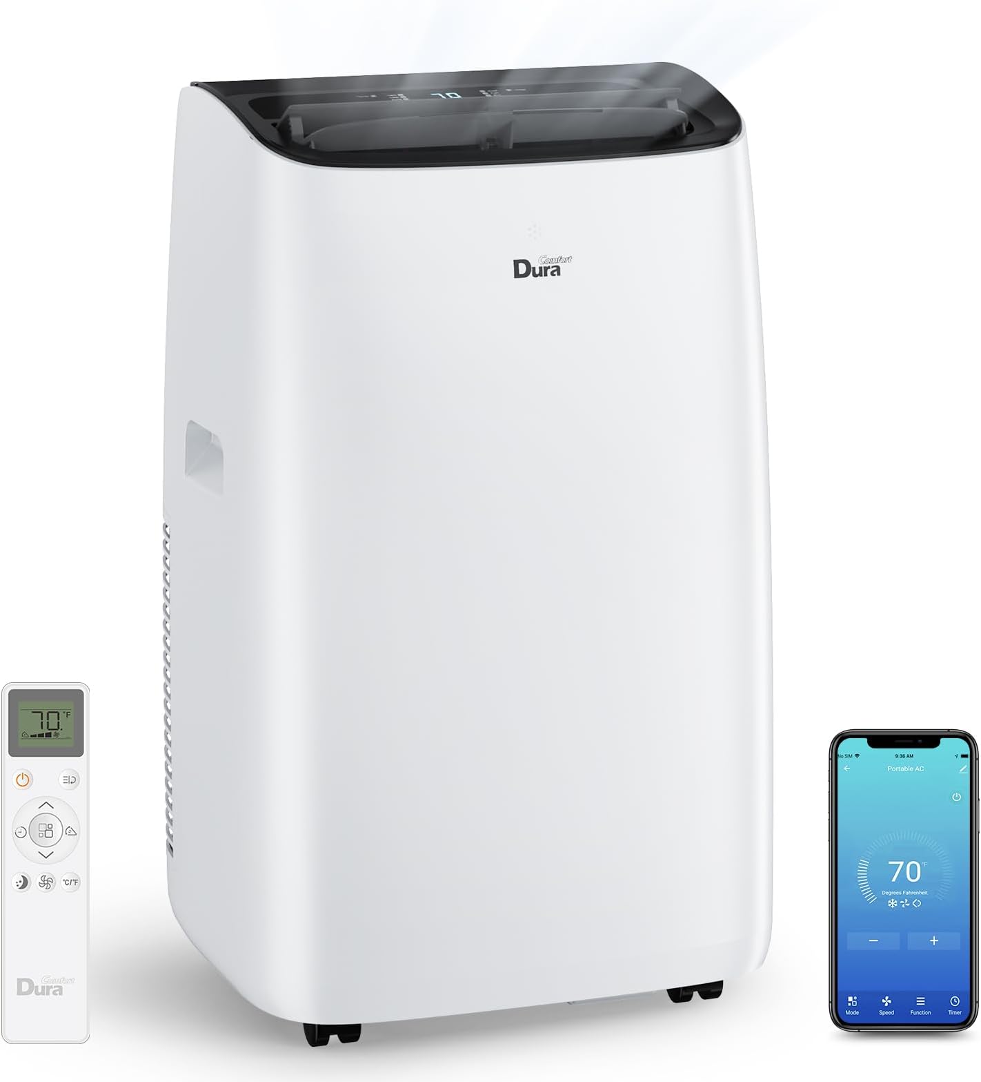 Amazon.com: Vremi 12000 BTU Portable Air Conditioner with Heat - Easy ...