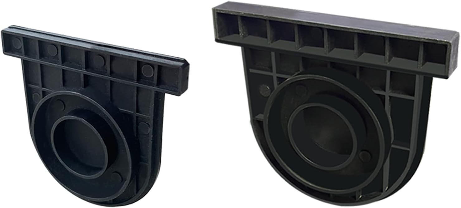 Natotela Channel Drain End Cap-2 Outlet Adapters for 39.4Lx6.1Wx5.5H in ...