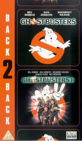 Ghostbusters/Ghostbusters 2 [VHS] [1989] : Bill Murray, Dan Aykroyd ...
