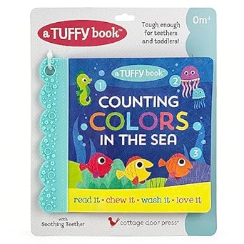 Tuffy 1, 2, 3 Colors in the Sea Book - Washable, Chewable, Unrippable ...