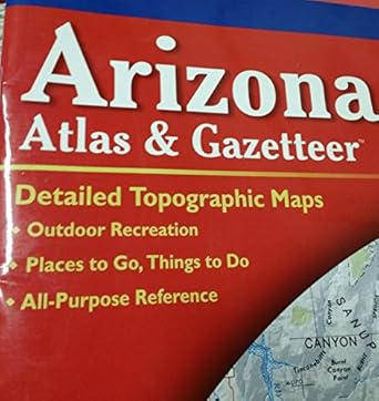 Arizona Atlas & Gazetteer: Delorme: Amazon.com: Books