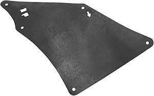 Amazon.com: Front Rearward Fender Splash Shield Black Compatible with ...