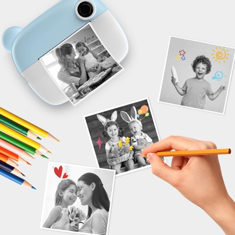 Thermal Sticker Paper BetterJonny 15 Rolls - 57x25mm Self-Adhesive For ...