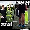 Amazon.com: QuickPlay PRO No Tangle Agility Ladder with Quick Lock ...