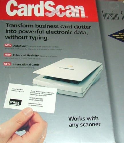 Amazon.com: Cardscan 5.0 Software : Software