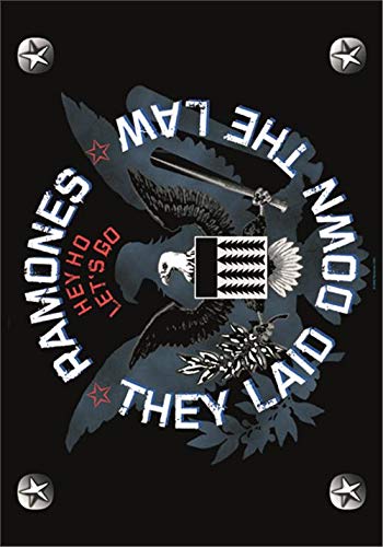 Ramones - Eagle Flagge: Amazon.de: Fashion