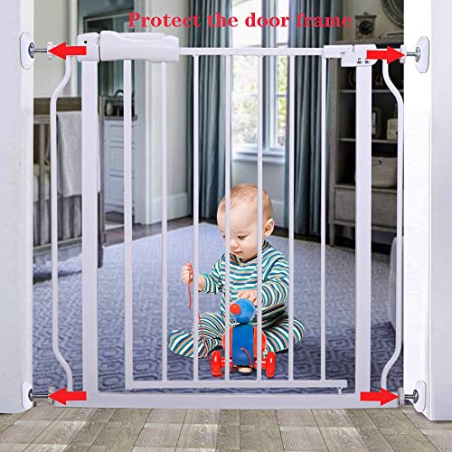 Snapklik.com : 4 Pieces Baby Gate Wall Protector And 4 Pieces Corner ...