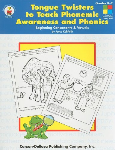 Amazon.com: Tongue Twisters to Teach Phonemic Awareness And Phonics ...