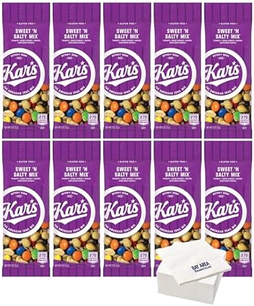 Amazon.com: Kar's Sweet and Salty Trail Mix, 2oz Pouches (Pack of 10 ...