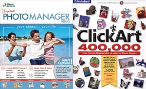Amazon.com: Personal Photo Manager Deluxe With ClickArt 400,000