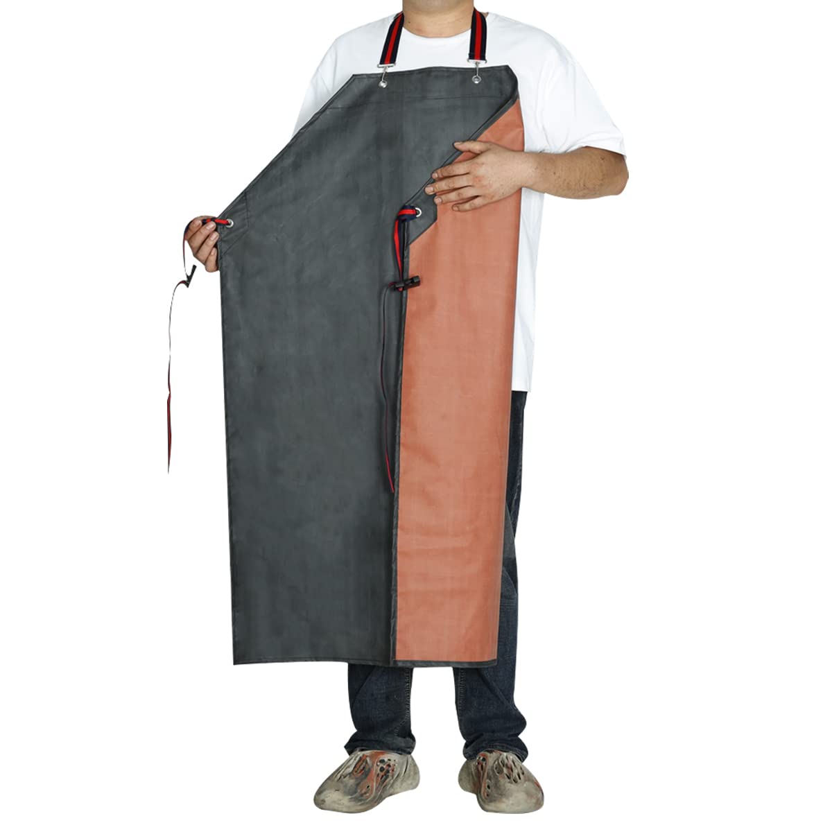 Buy ETBOL Thick Rubber Apron,Professional Waterproof Oil Resistant ...