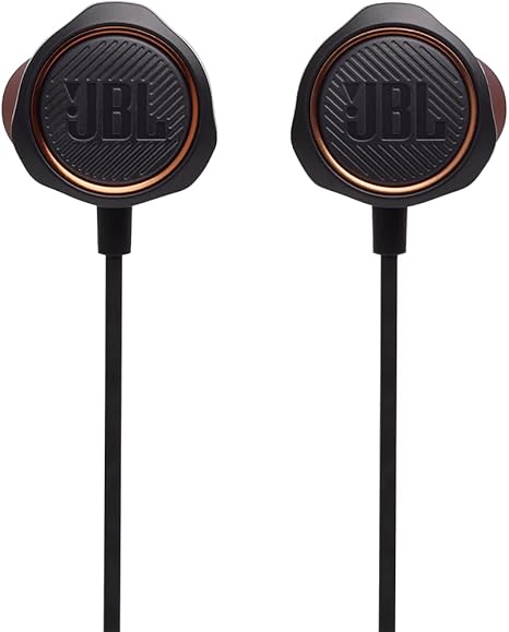 Amazon.com: JBL Quantum 50 Wired, in-Ear Gaming Headphones with Inline ...