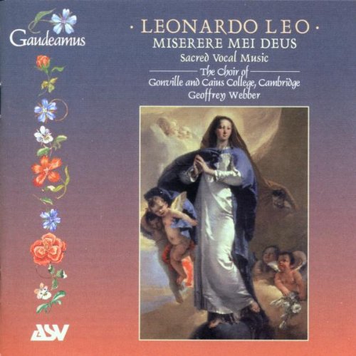 Leonardo Leo, Geoffrey Webber, Choir of Gonville & Caius College ...