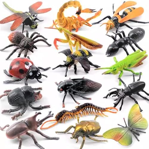 FunBlast Realistic Insect Toys for Kids-16 Pcs Animal Figure Toy for ...