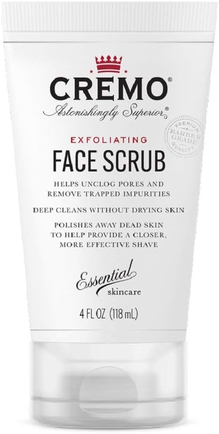 Cremo - Exfoliating Face Scrub | Skincare For Men | Natural Walnut ...