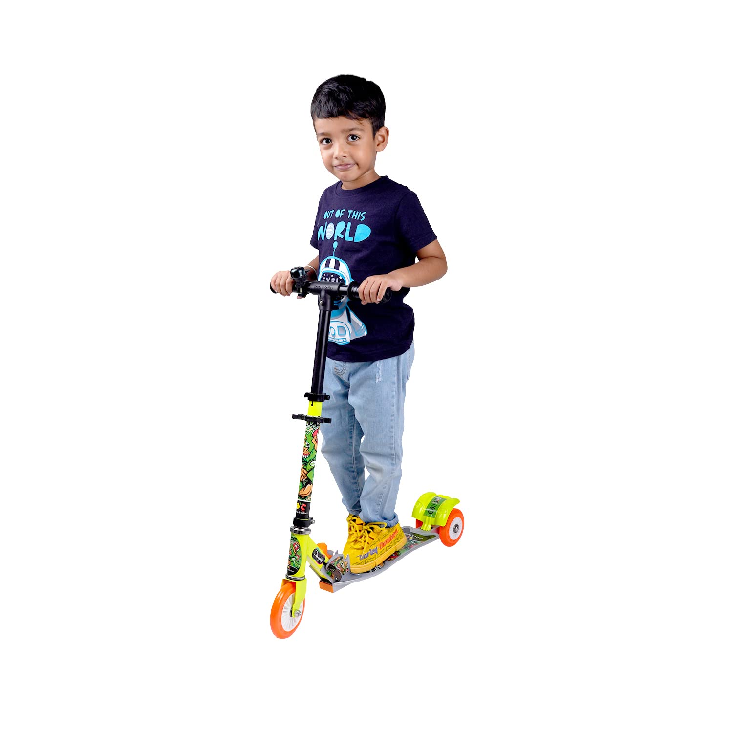 Brats & Cuties Road Runner Naughty Scooter for Kids of 3 to 14 Years ...