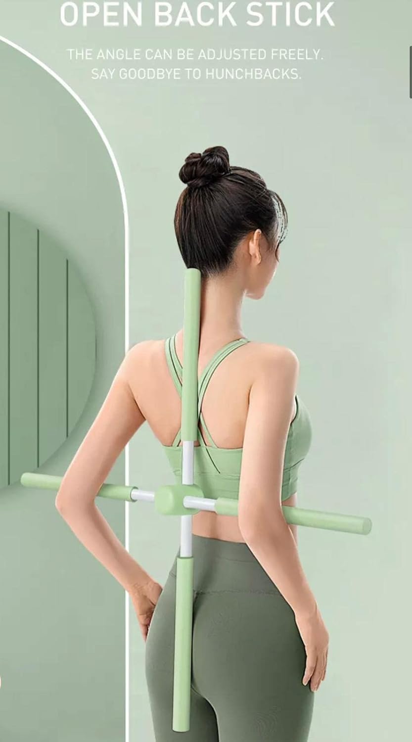 Amazon.com: Brace Posture Corrector, Yoga Training Stick for Posture ...