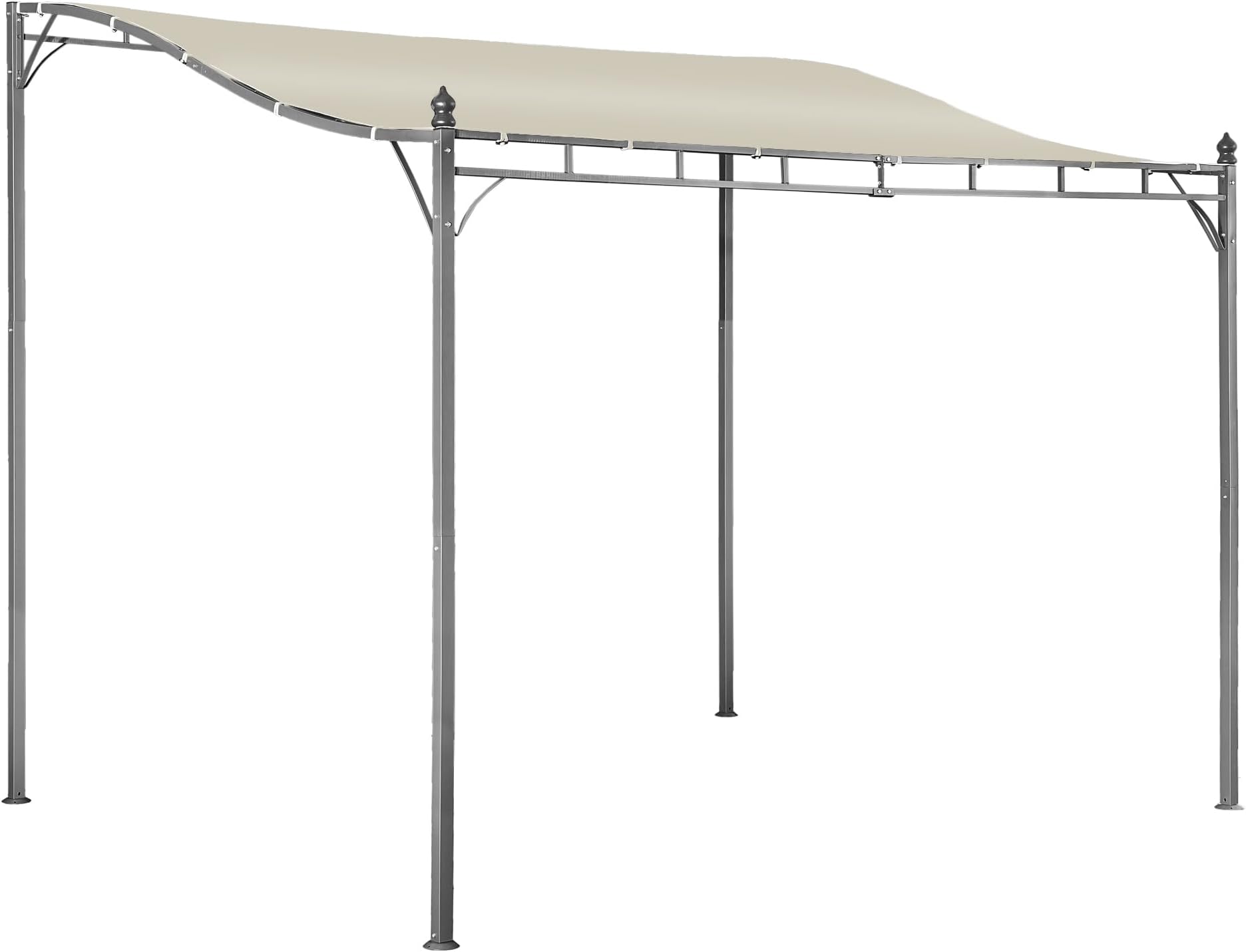 Palram Canopia Sierra Patio Veranda 3x3.05 Garden Canopy - Aluminum ...