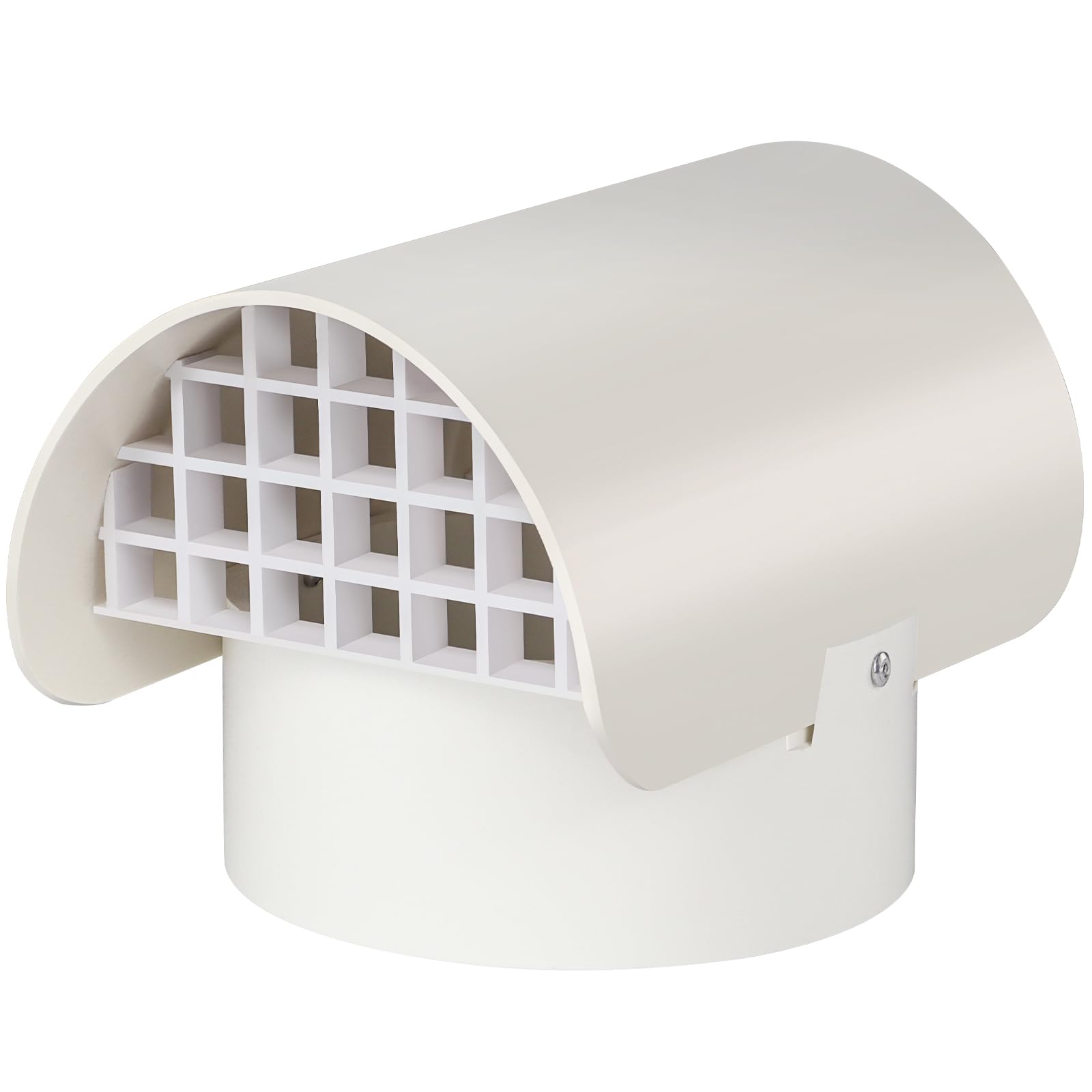 Snapklik.com : PVC Vent Cap Radon Vent Cap For 4" Schedule 40, 4 Inch ...