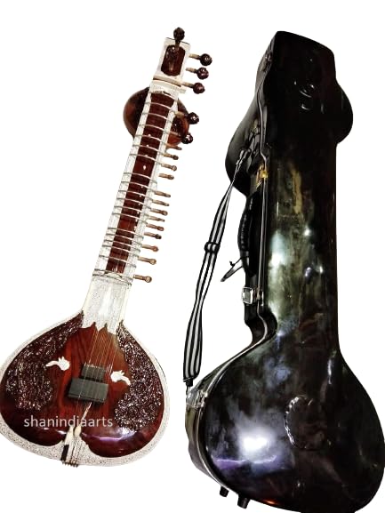 left handed Sitar professional concert quality : Amazon.in: Musical ...