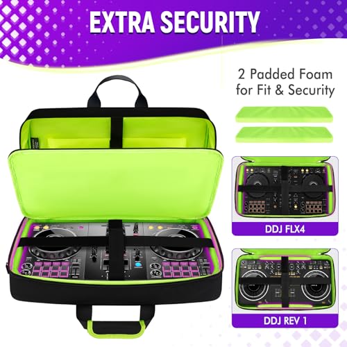 Snapklik.com : DJ Controller Case For DDJ-FLX4/ DJ 400/ DDJ-REV1 ...