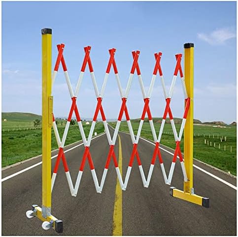 Amazon.com: Expandable Barricade | Mobile Safety Barrier Gate | Steel ...