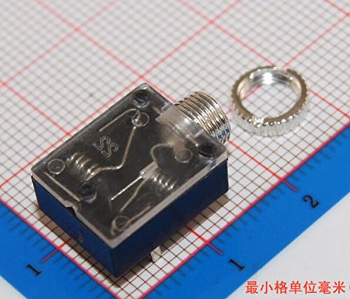 Buyme 50Pcs/Lot Pj-324M 3.5Mm Stereo Audio Socket/Jack Connector with ...