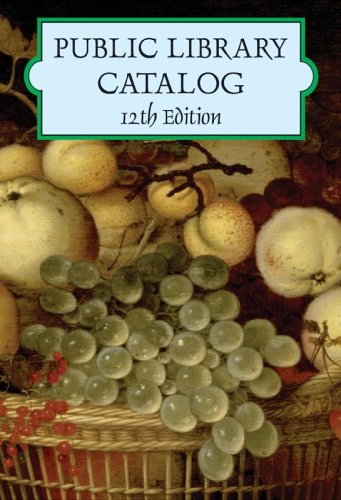 Amazon.com: Public Library Catalog: A Guide to Reference Books and ...