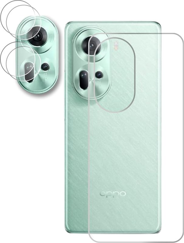 FINCH BACK GUARD AND CAMERA GLASS PROTECTOR For Reno 11 5G-CM52 ...