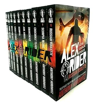 Amazon.com: Alex Rider 10 Books Box Set Complete Collection By Anthony ...