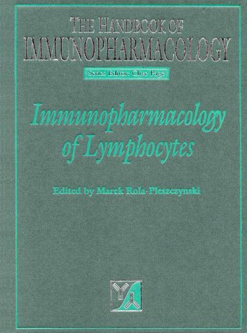 Buy Immunopharmacology of Lymphocytes (Handbook of Immunopharmacology ...