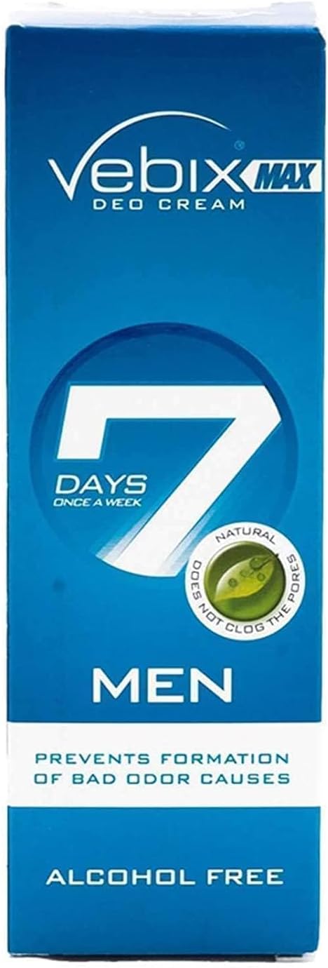 Vebix deodorant cream max for men active, 25ml : Amazon.ae: Beauty